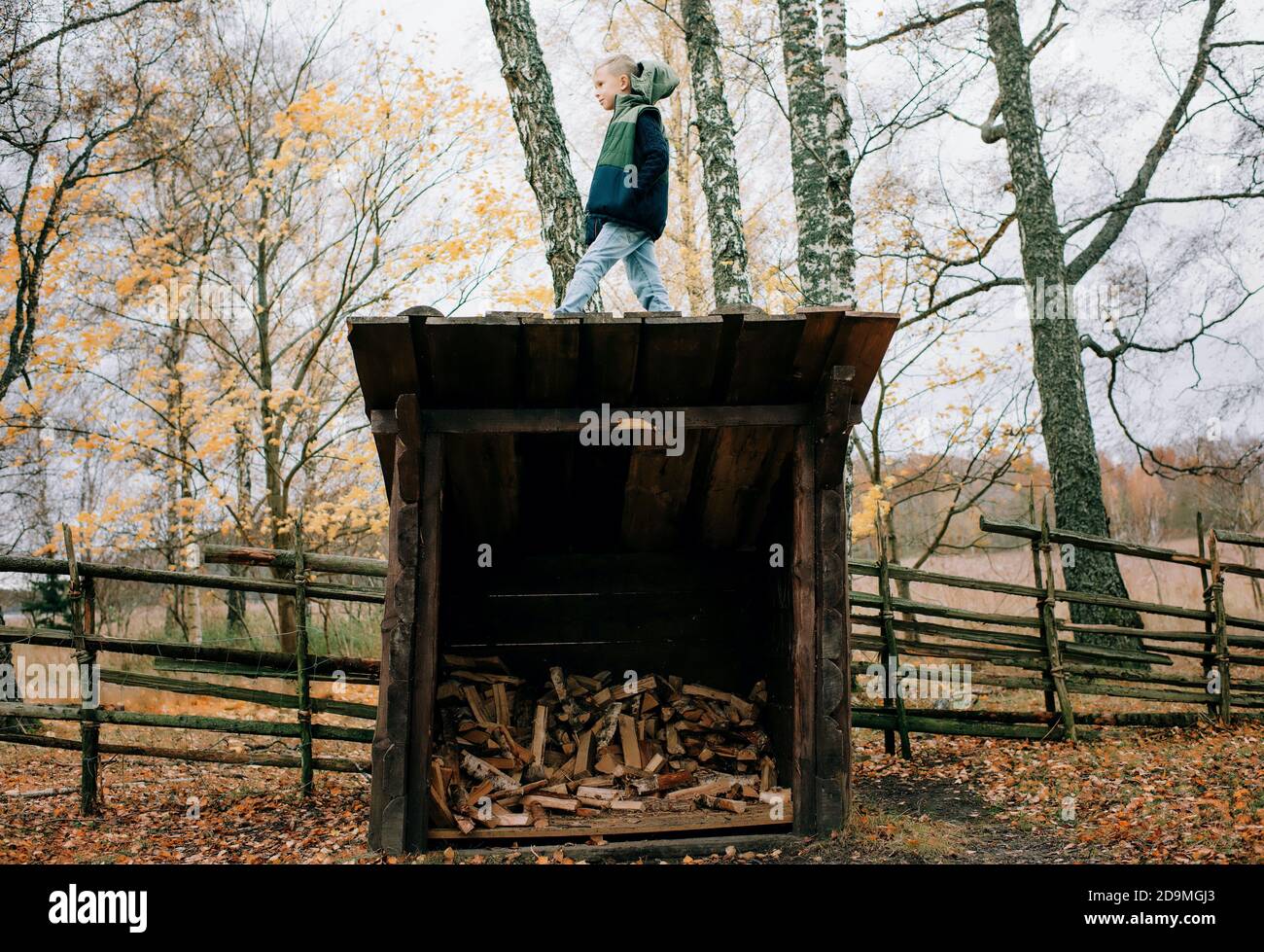 Standing stood on the roof hi-res stock photography and images - Alamy