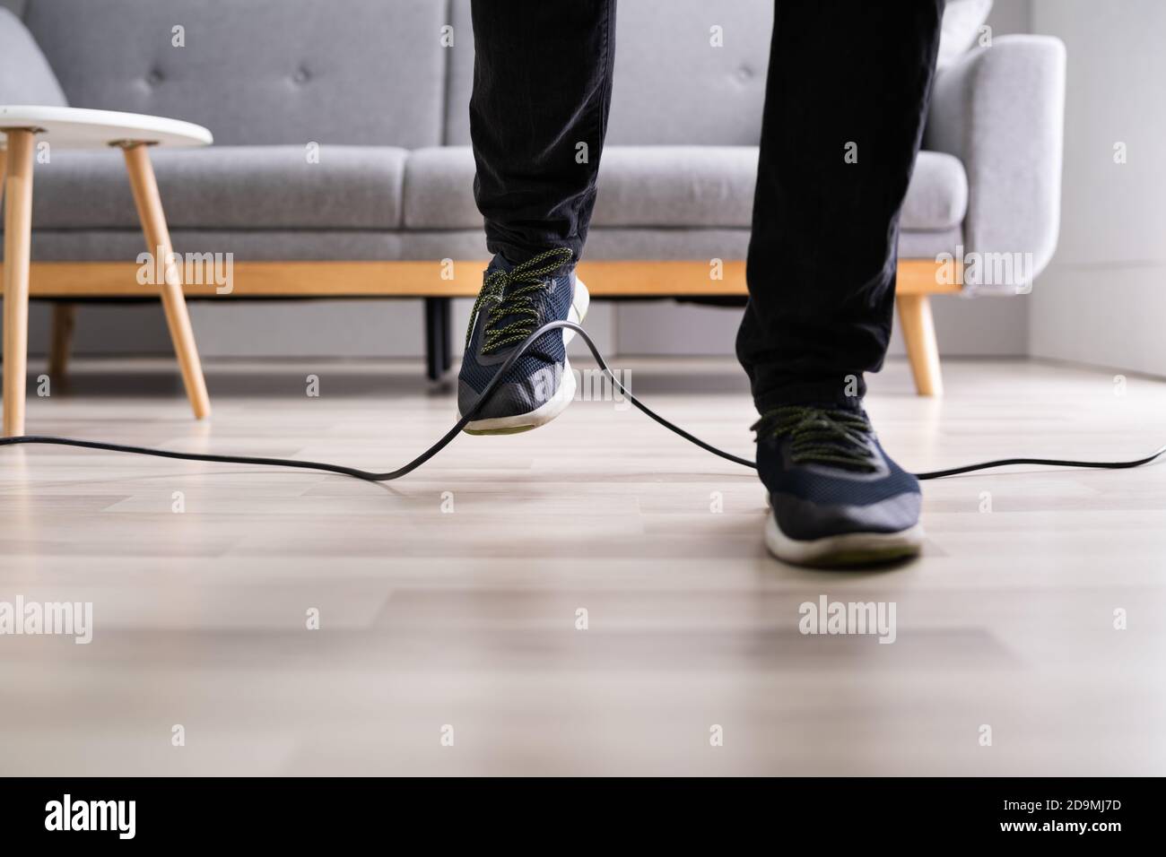 Trip hazard cable hi-res stock photography and images - Alamy