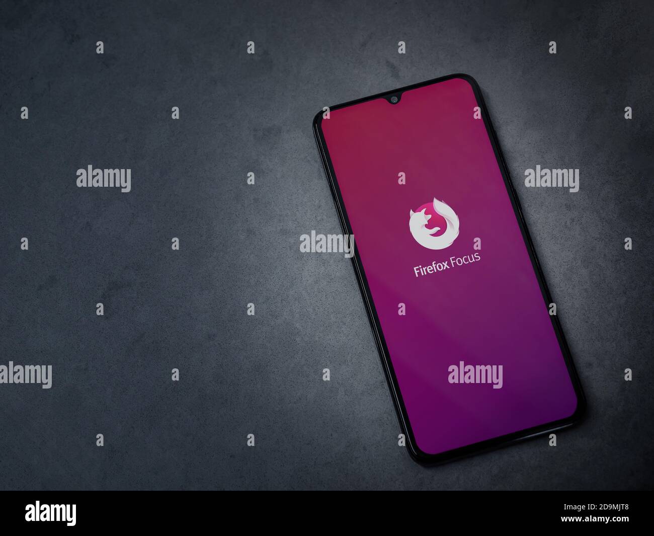 Lod, Israel - July 8, 2020: Firefox Focus app launch screen with logo ...