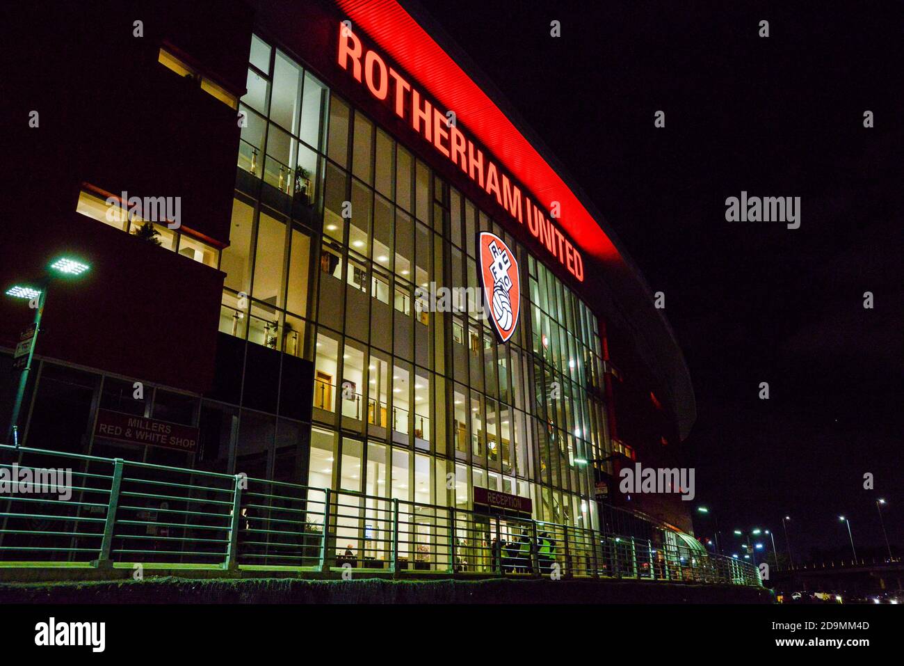 New York Stadium, Rotherham, external general view Stock Photo - Alamy