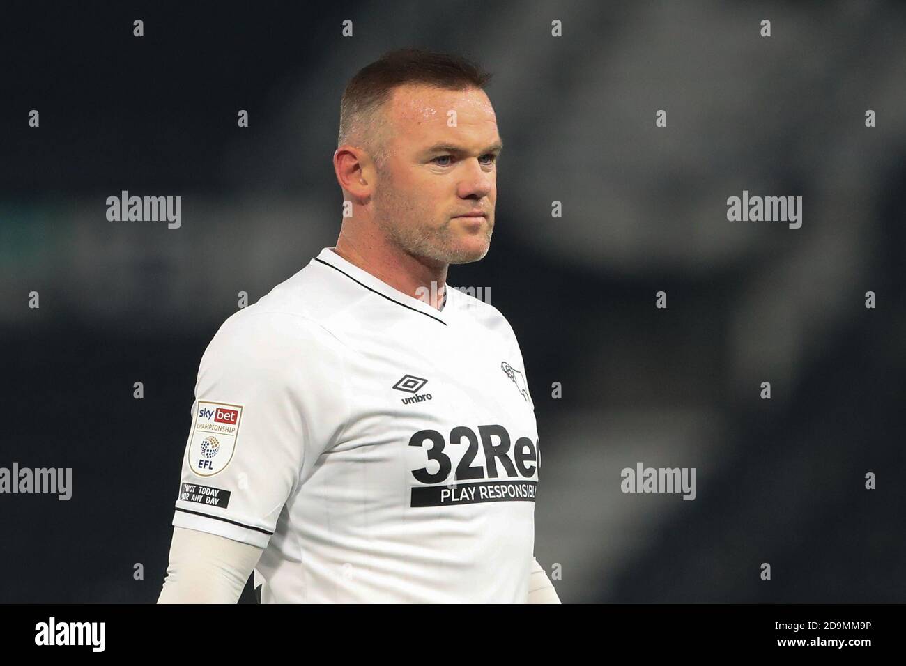 Wayne Rooney (32) of Derby County during the game Stock Photo - Alamy
