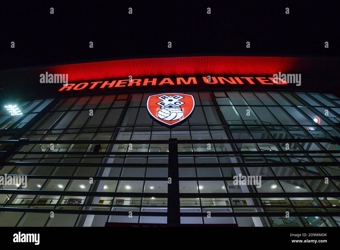 New York Stadium, Rotherham, external general view Stock Photo - Alamy