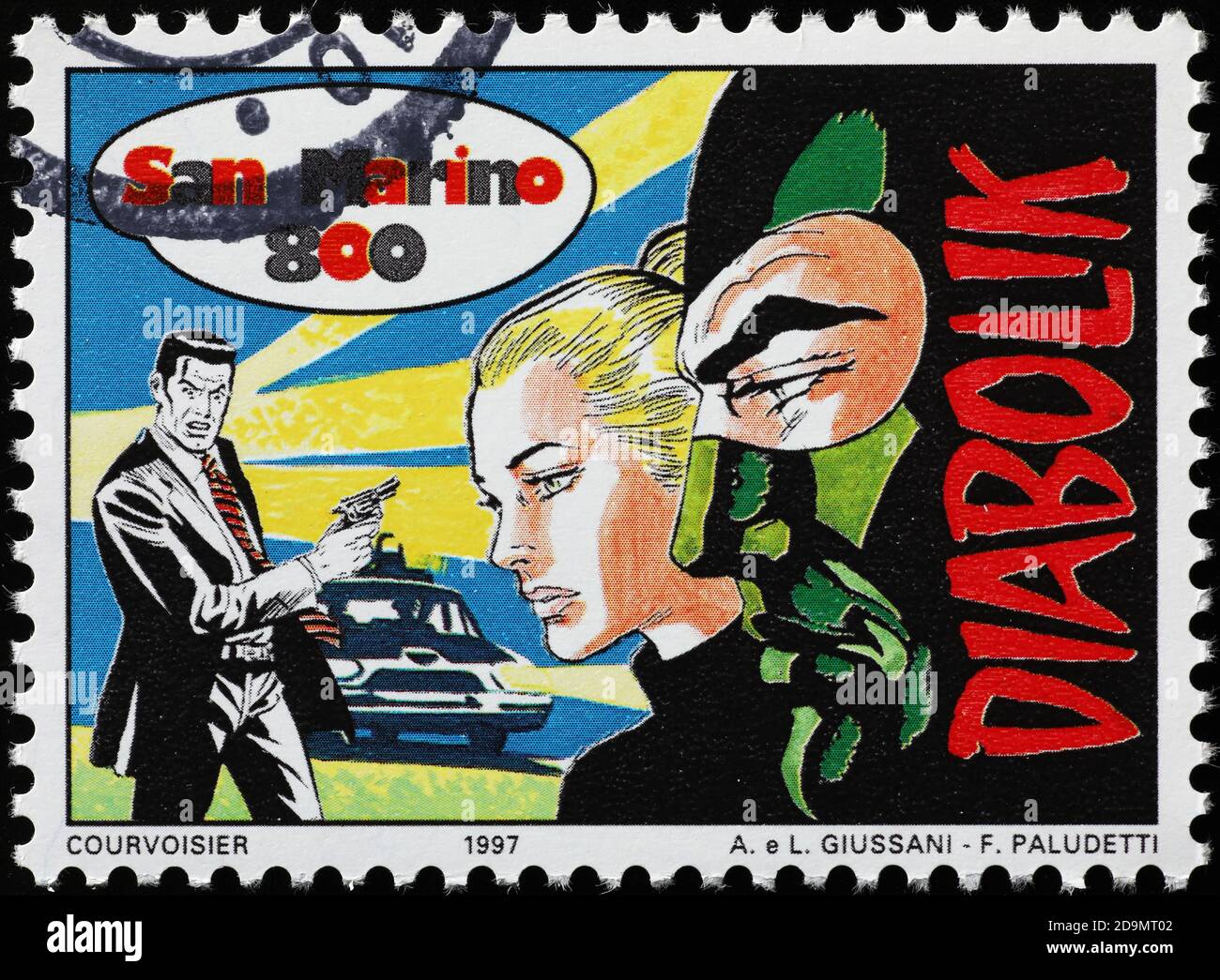 Diabolik cartoon hi-res stock photography and images - Alamy