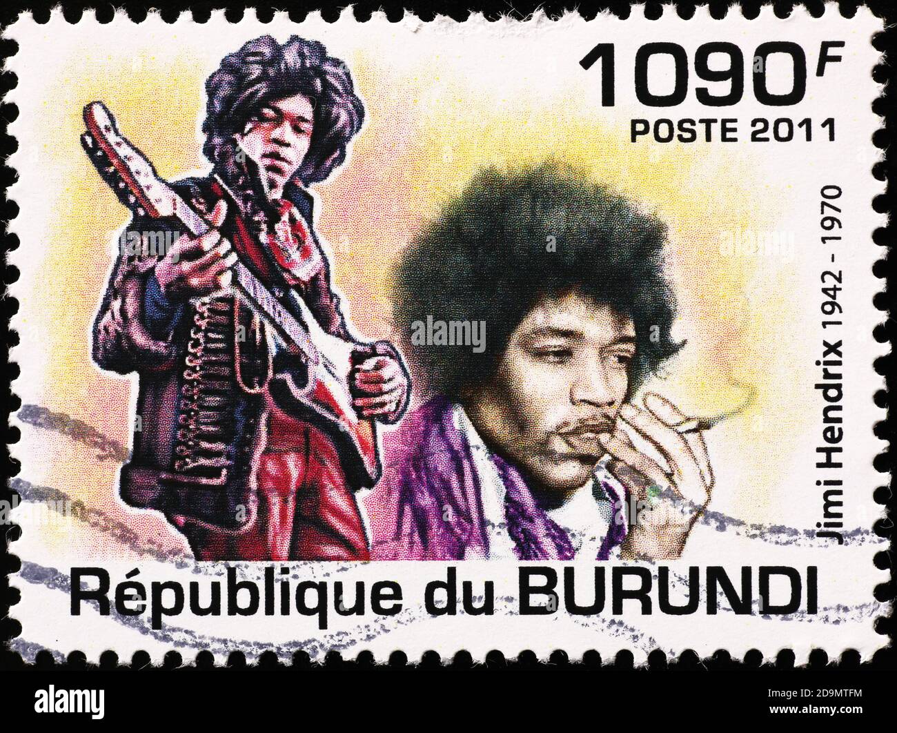 Jimi Hendrix Stamp