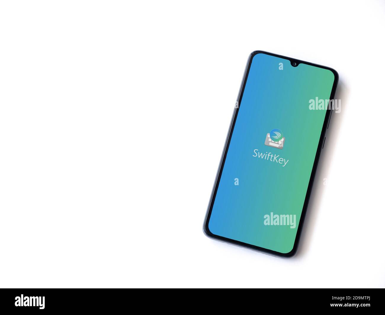 Lod, Israel - July 8, 2020: Microsoft SwiftKey Keyboard app launch ...