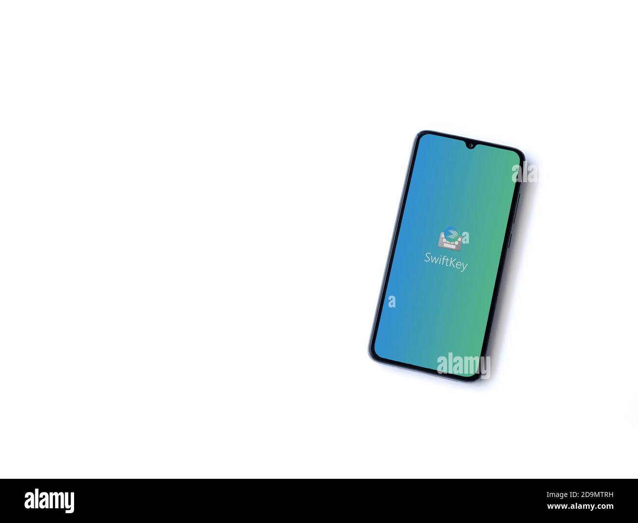 Lod, Israel - July 8, 2020: Microsoft SwiftKey Keyboard app launch ...