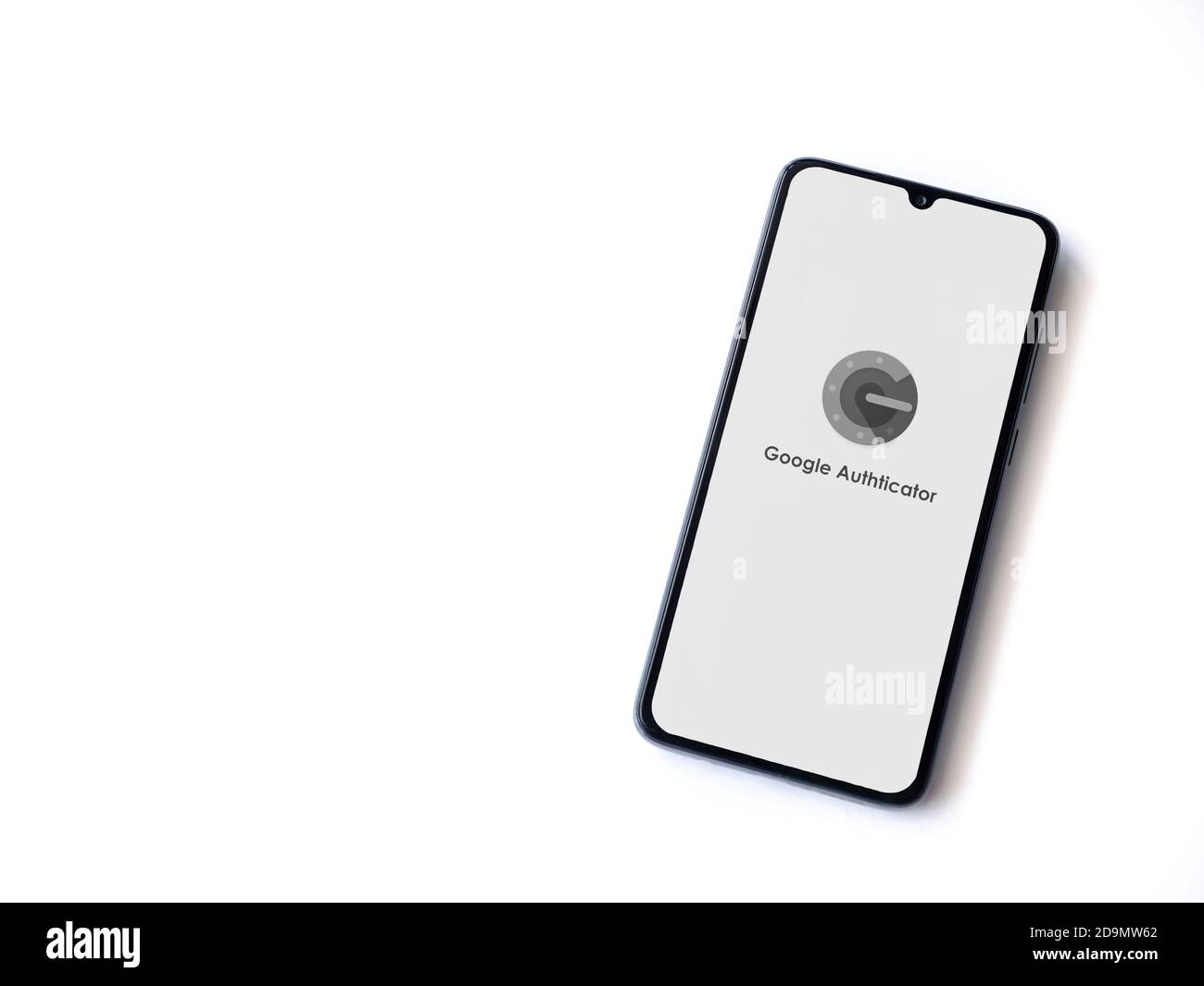 Lod, Israel - July 8, 2020: Google Authenticator app launch screen with ...