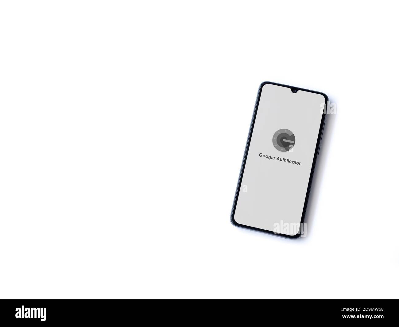 Lod, Israel - July 8, 2020: Google Authenticator app launch screen with ...