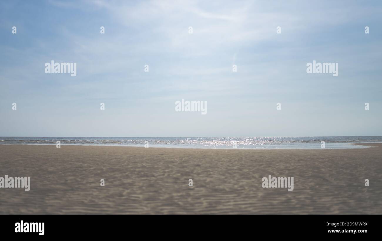 The sand and the sea - ebb and water - light and shadow - wave patterns ...