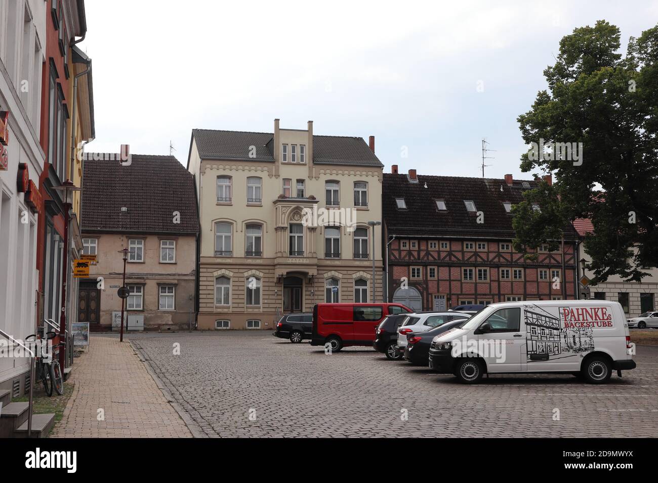 Parchim, Mecklenburg-Vorpommern/ Germany - August 18 2020: At the ...