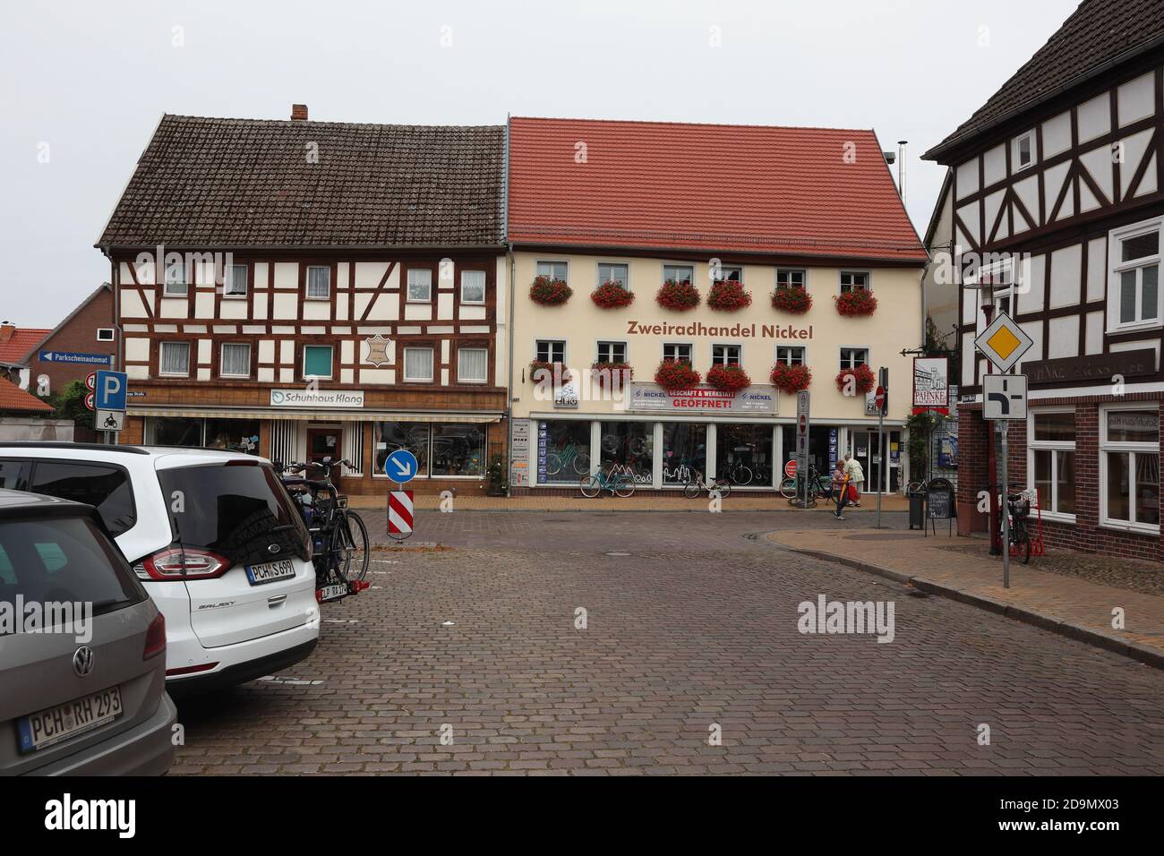 Parchim, Mecklenburg-Vorpommern/ Germany - August 18 2020: At the ...