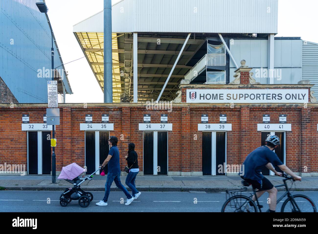 Craven Cottage, the home of Fulham football club in London. Photo date ...