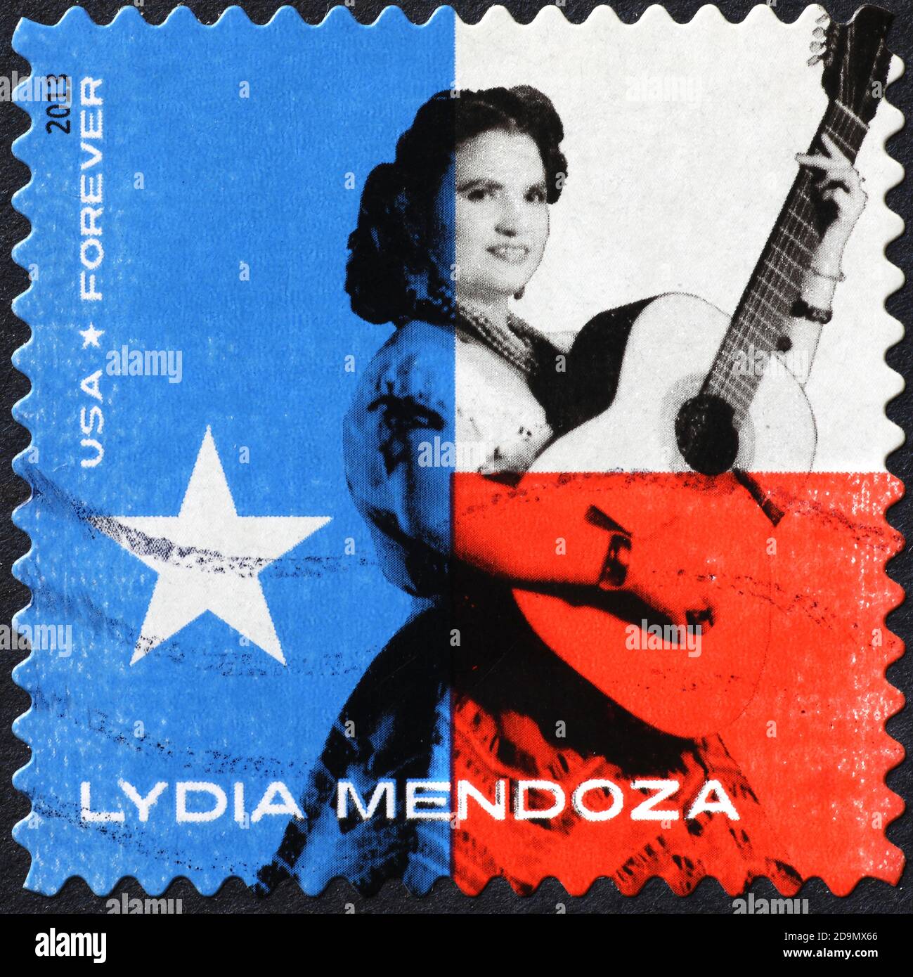 Lydia Mendoza on american postage stamp Stock Photo - Alamy