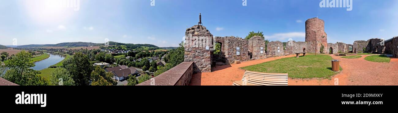 Polle castle ruins hi-res stock photography and images - Alamy