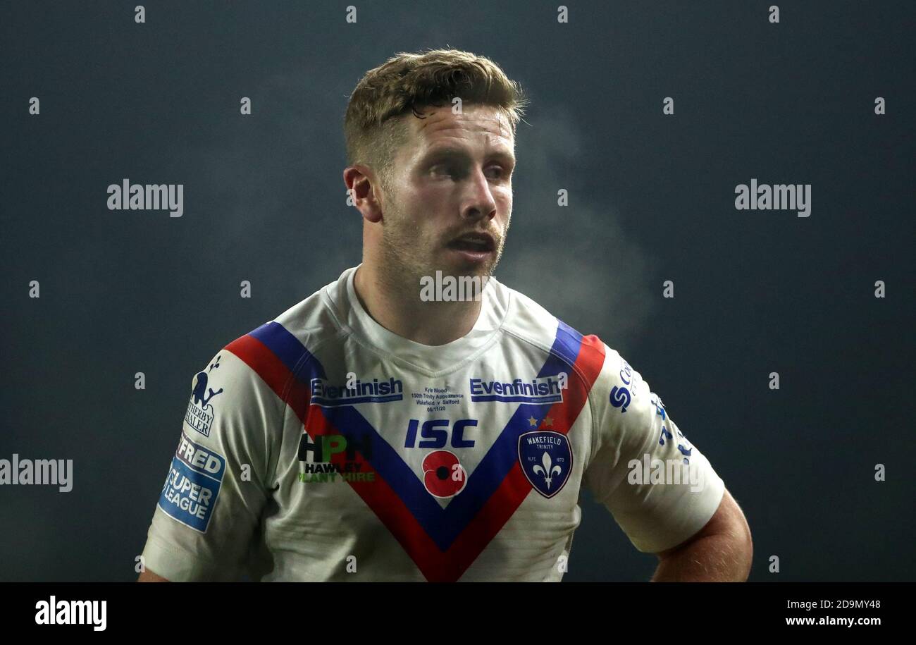 Wakefield Trinity's Brad Walker during the Betfred Super League match ...