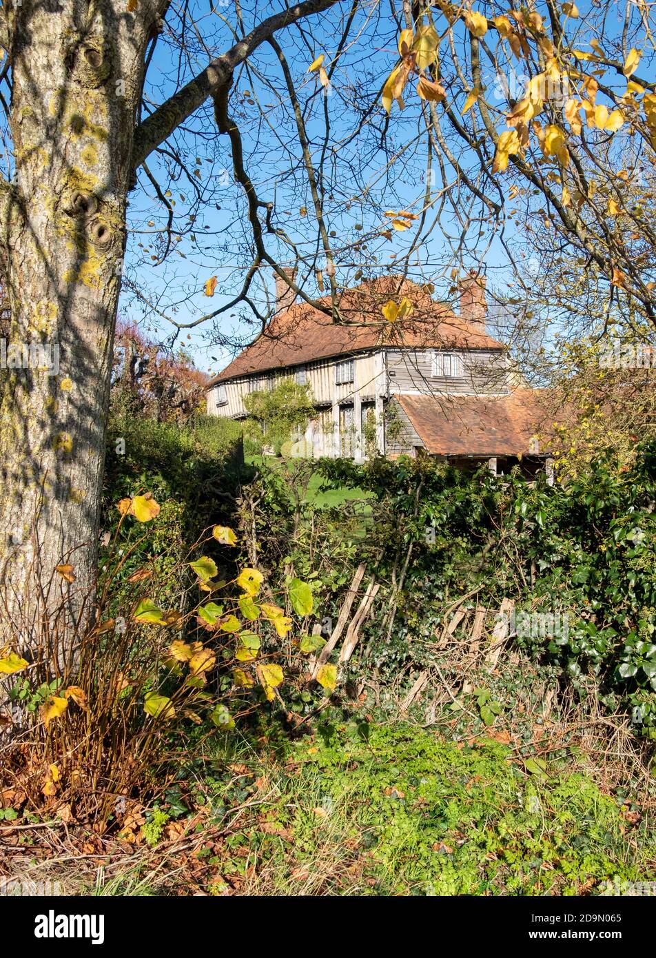 Smallhythe Place, Kent, UK the home of the actress Sarah Terry Stock ...