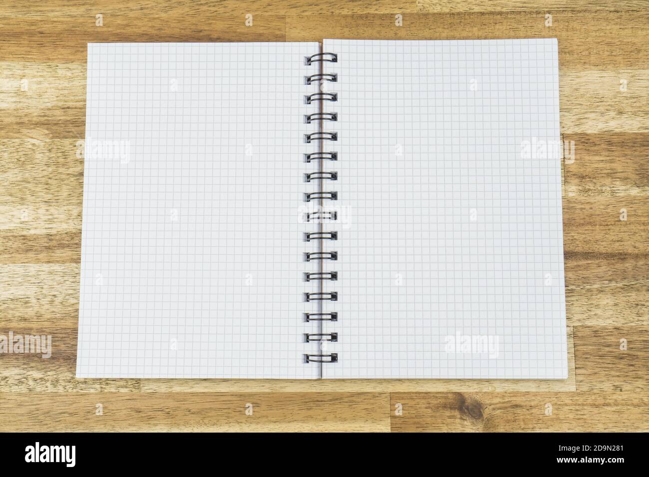 Blank squared page spiral notebook hi-res stock photography and images ...