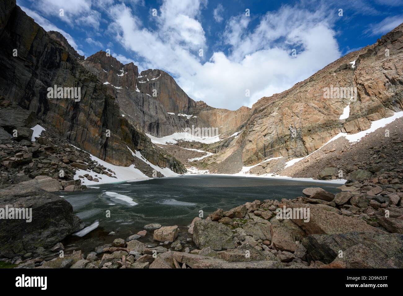 Chasm lake rocky hi-res stock photography and images - Alamy