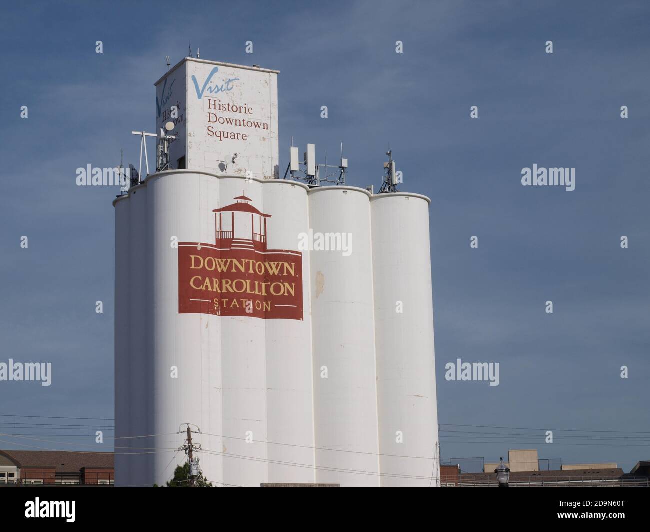 Historic Town Square Carrollton,Texas Stock Photo - Alamy