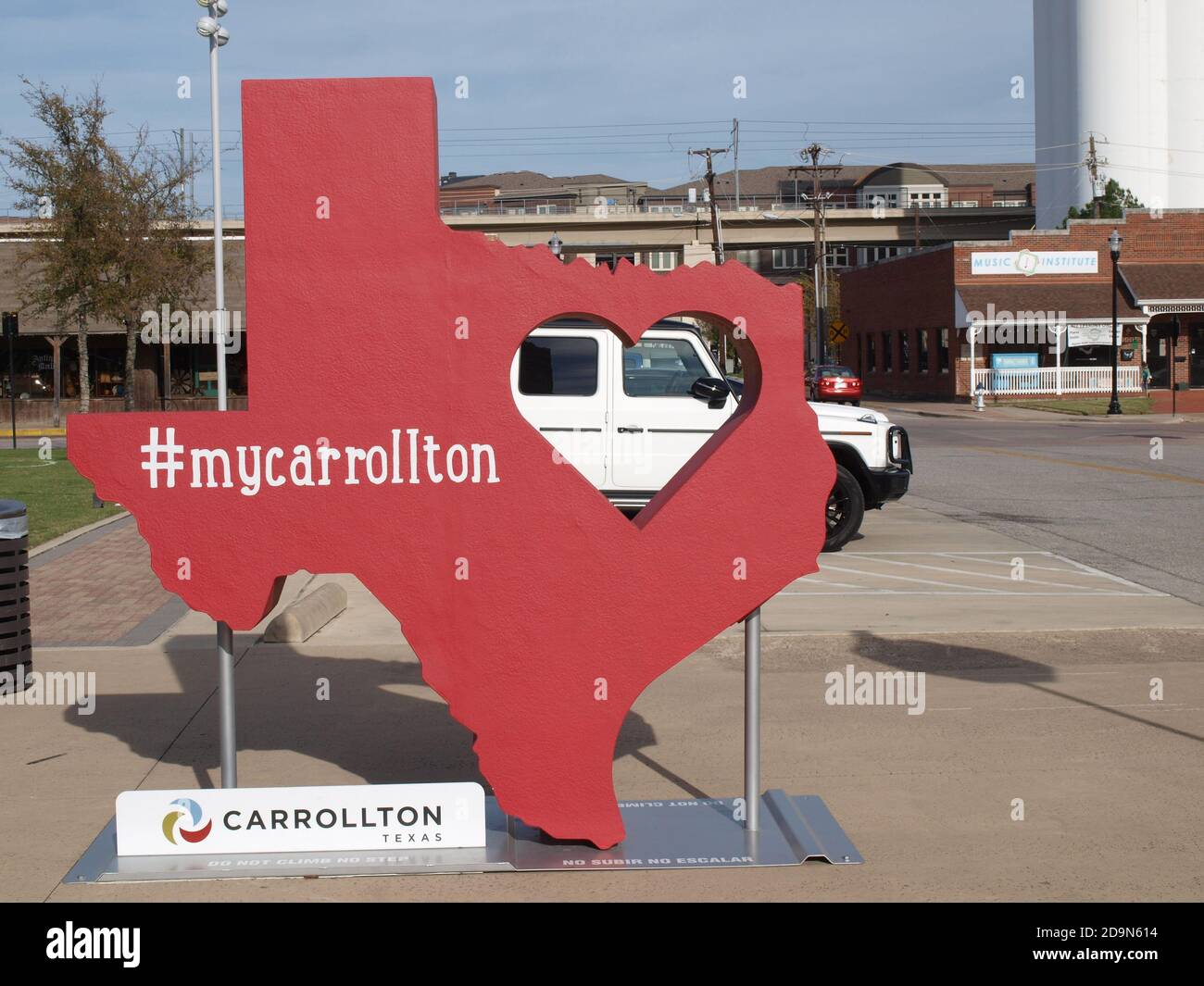 Historic Town Square Carrollton,Texas Stock Photo - Alamy