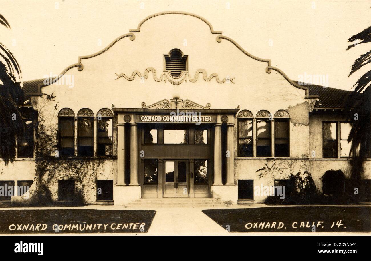 Oxnard, California Historic Post Cards Stock Photo - Alamy