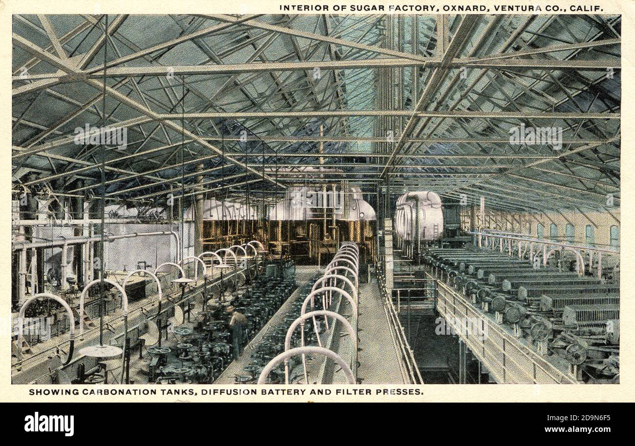 Oxnard, California Historic Post Cards Stock Photo - Alamy