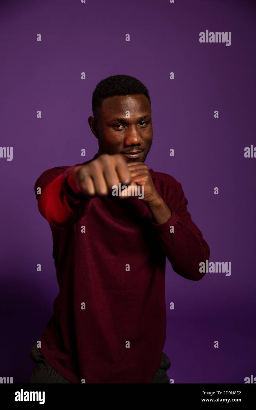 Throwing punch hi-res stock photography and images - Alamy