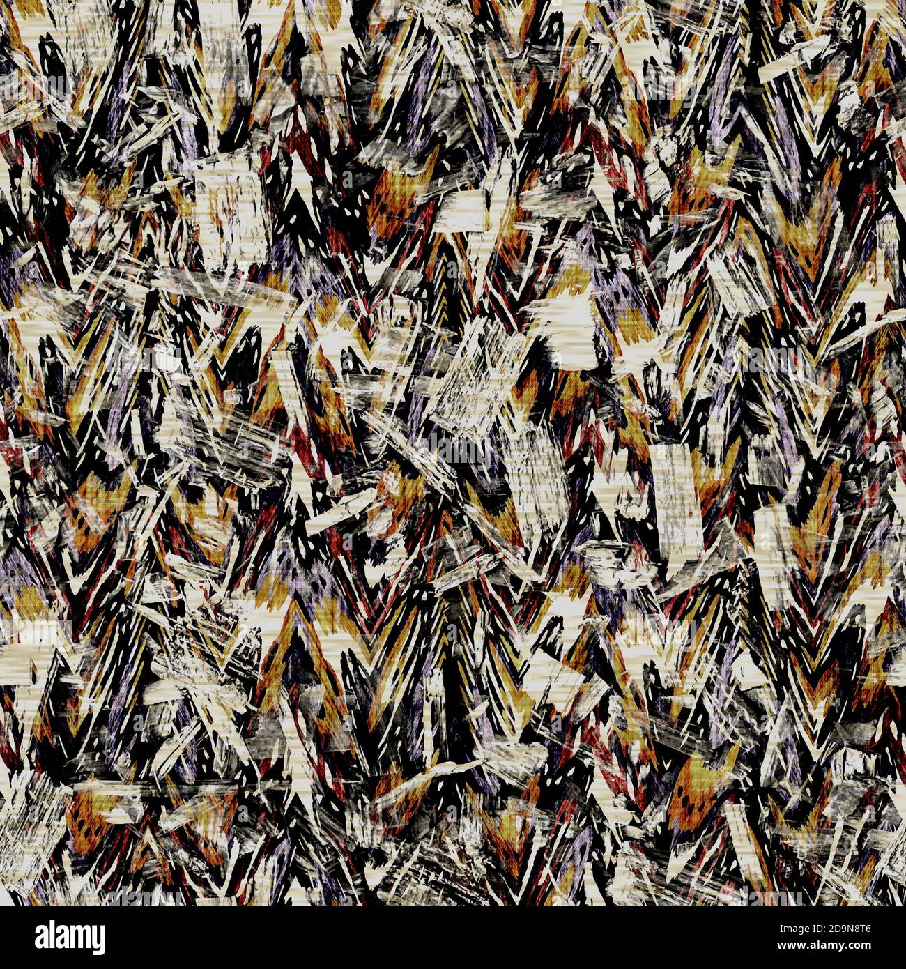 Seamless modern sepia camo print texture background. Worn mottled ...