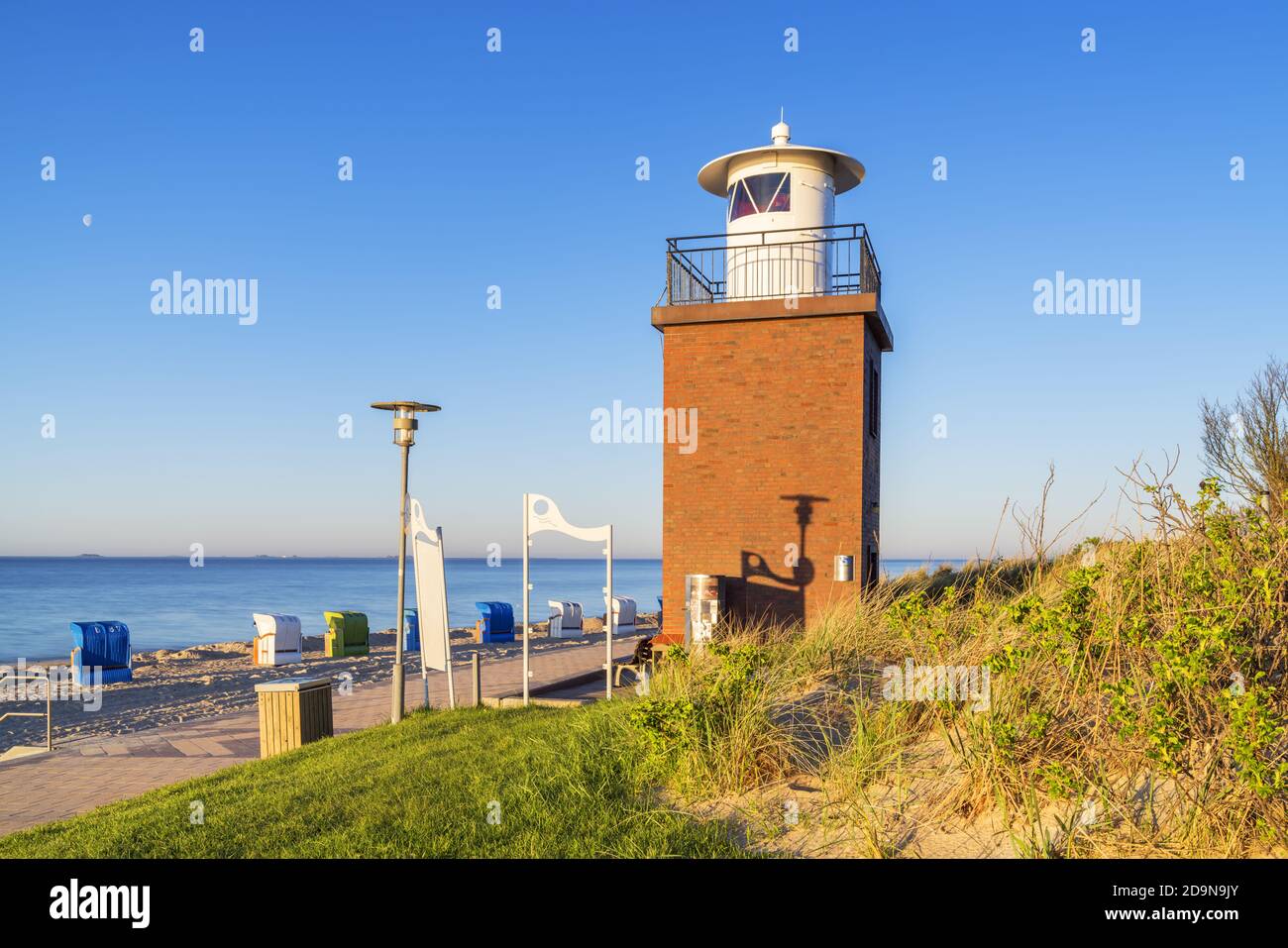 Olhorn lighthouse on the promenade hi-res stock photography and images ...