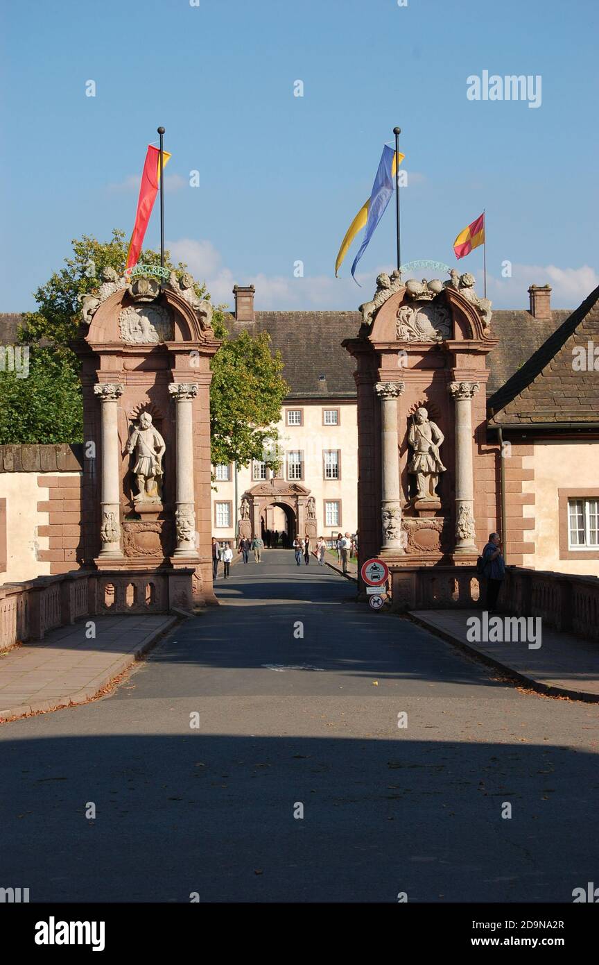 Castle and Abbey Corvey in Höxter, Germany Stock Photo - Alamy