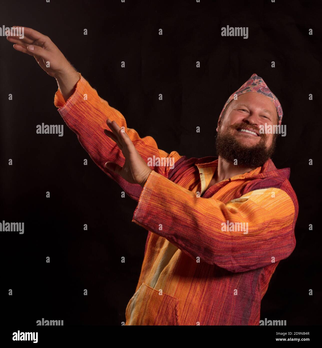 Bearded male dancer hi-res stock photography and images - Alamy