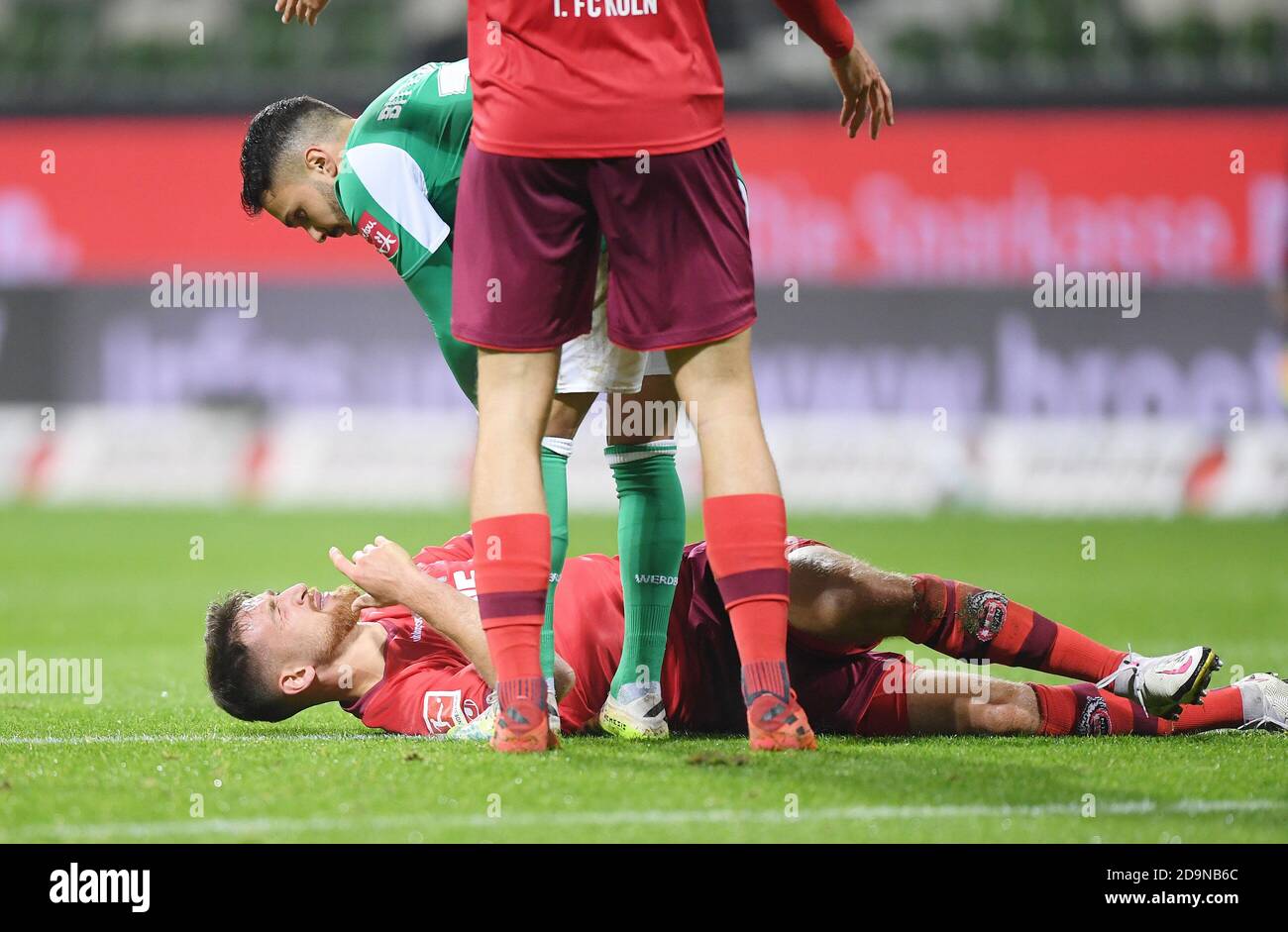 City Of Bremen, Deutschland. 06th Nov, 2020. firo: 06.11.2020, football, 1st Bundesliga, season ...