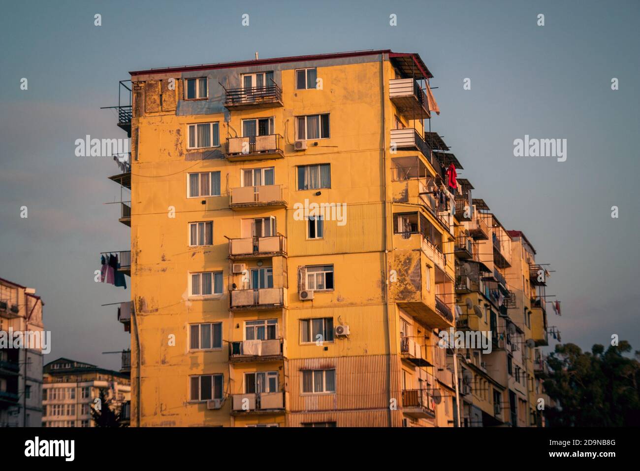 Old soviet buildings hi-res stock photography and images - Alamy