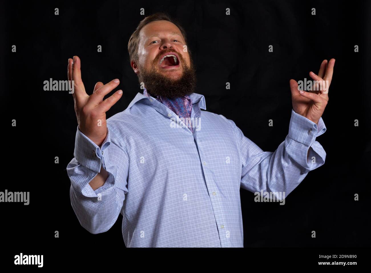 Black male opera singer hi-res stock photography and images - Alamy