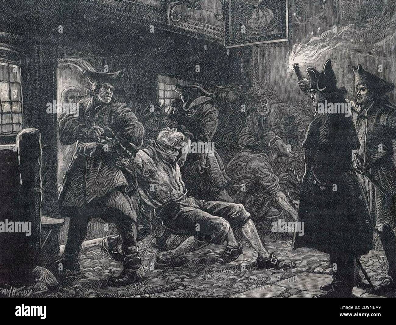 Royal navy 18th century hi-res stock photography and images - Alamy