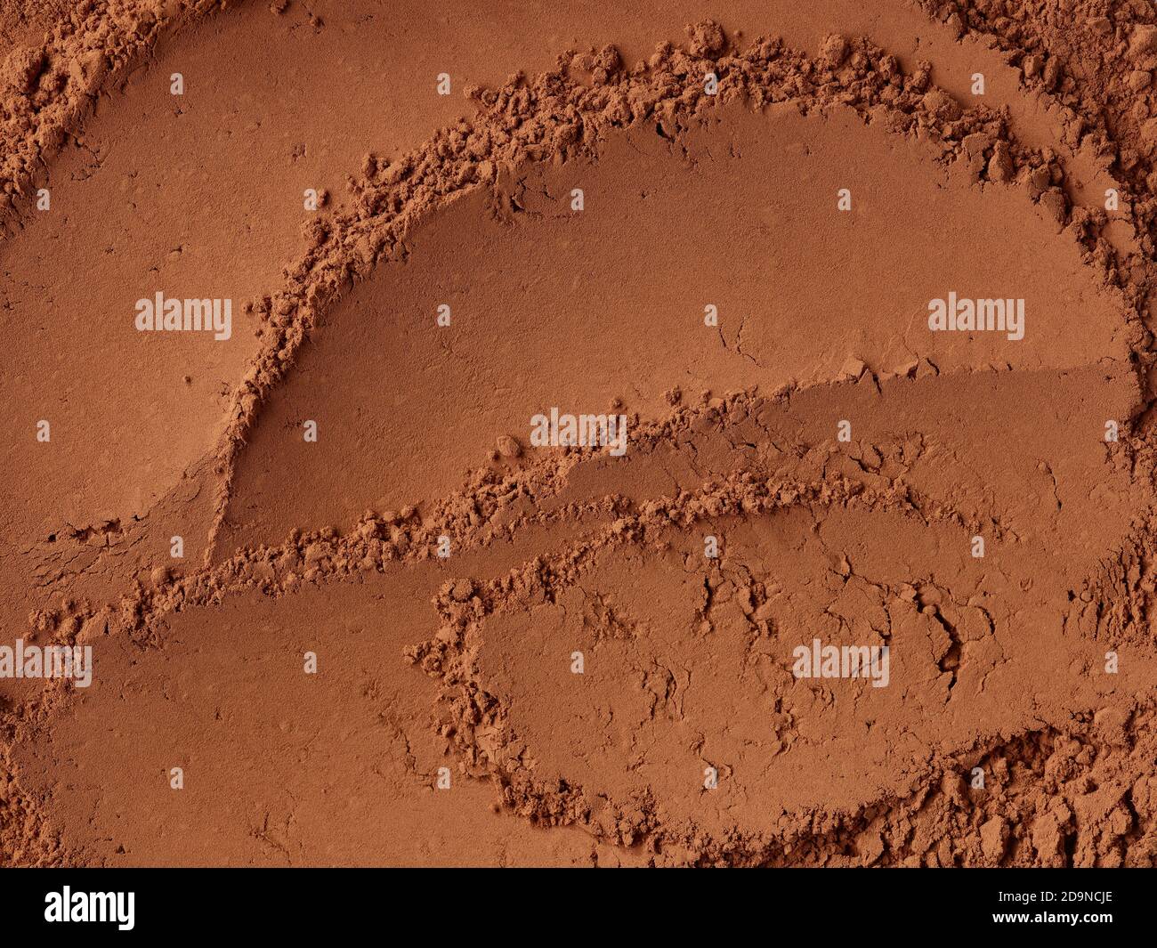 cocoa powder texture, top view Stock Photo - Alamy