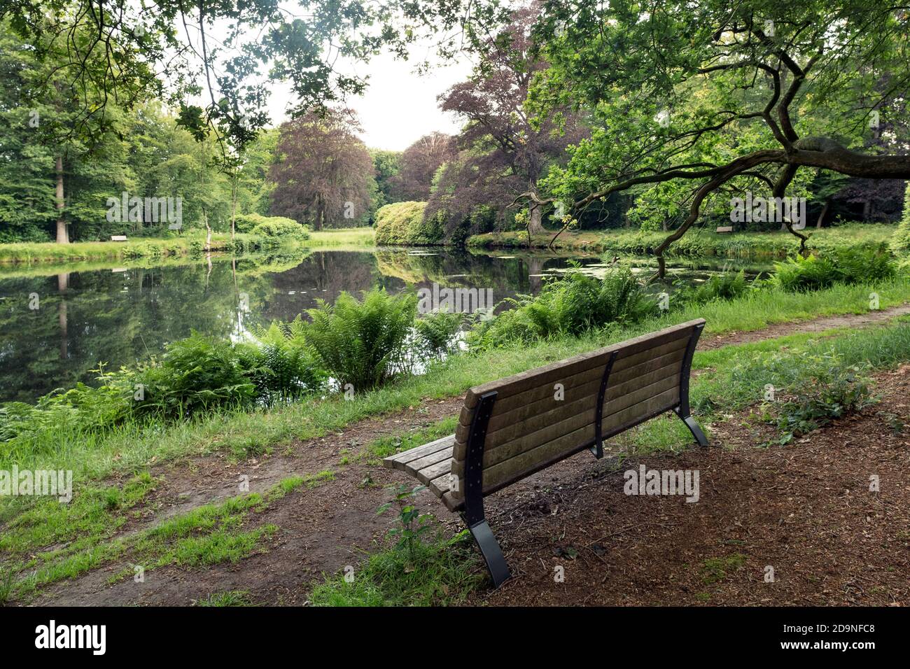Park in Groningen, Netherlands Stock Photo - Alamy