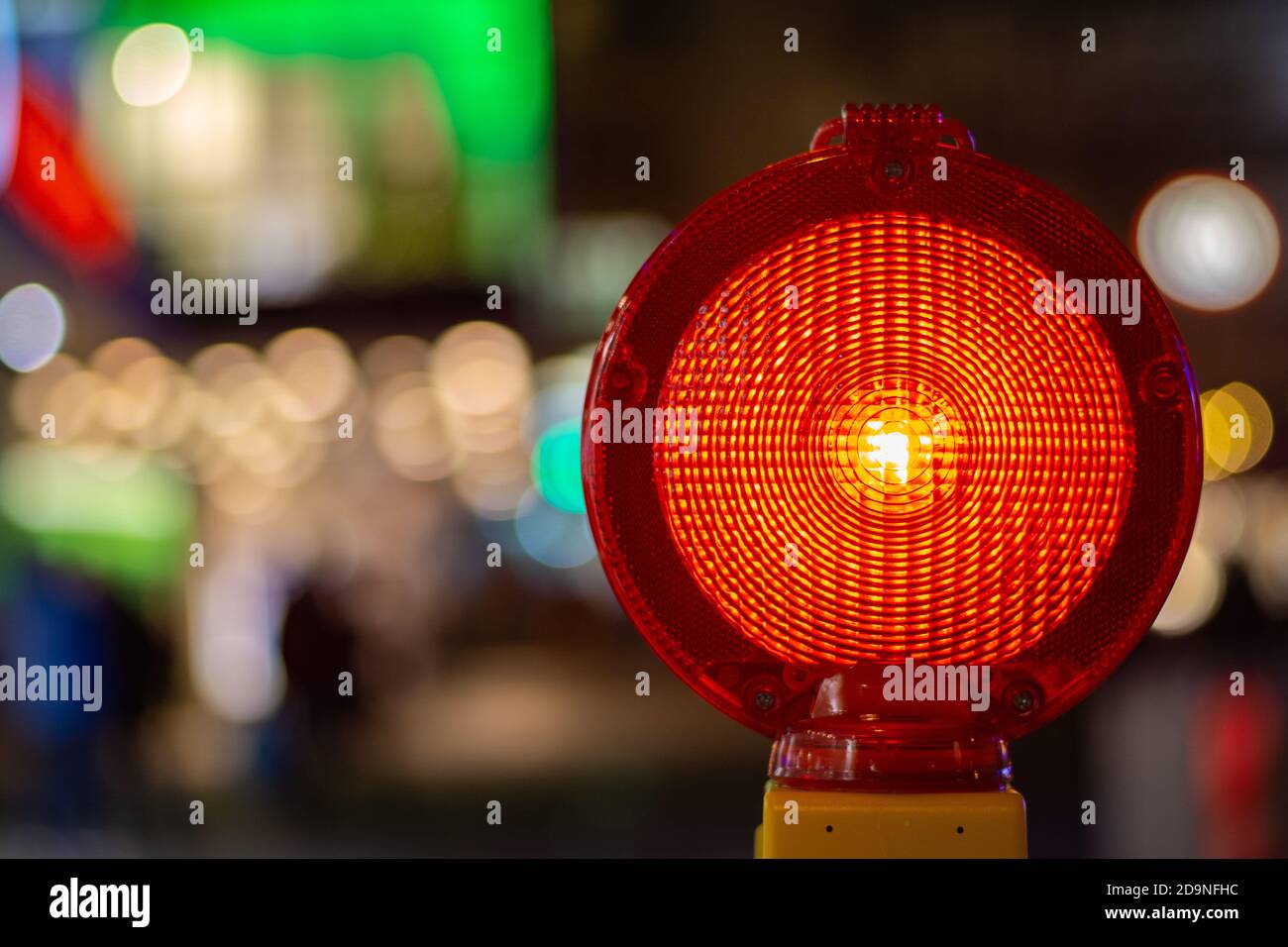 Flashing light danger hi-res stock photography and images - Alamy