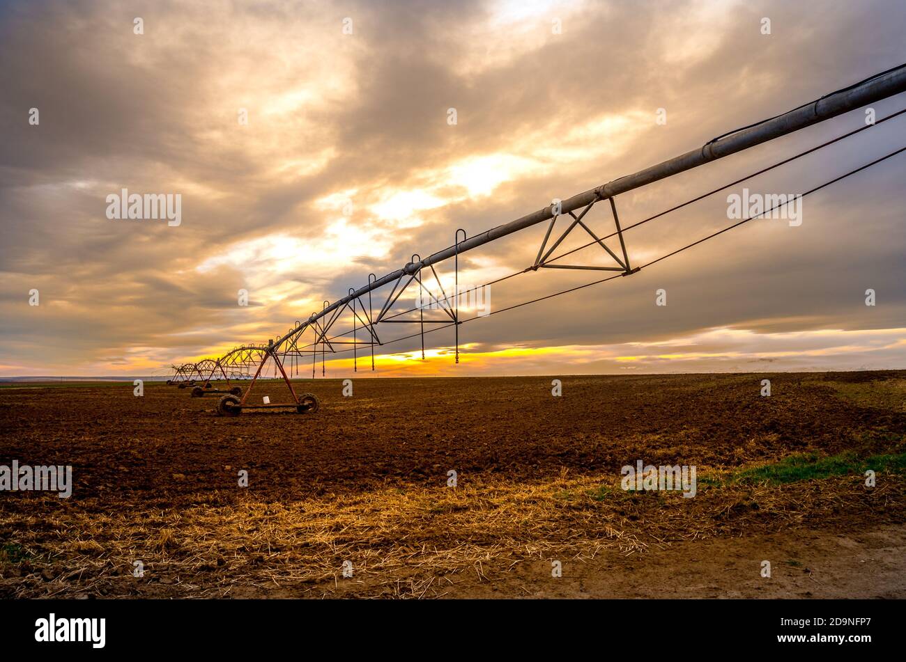Agricultural Irrigation System Stock Photo - Alamy