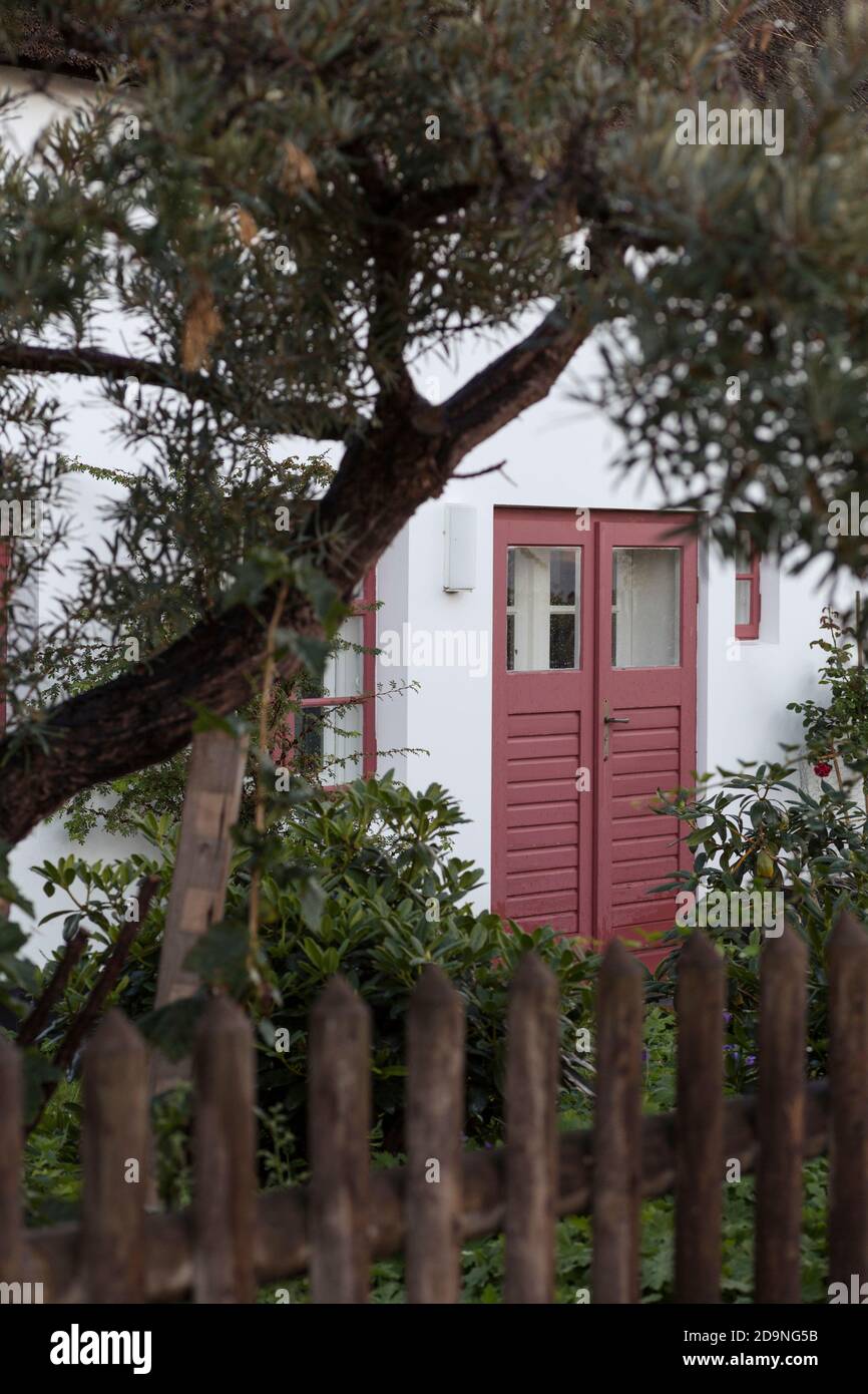 Door on a country house Stock Photo - Alamy