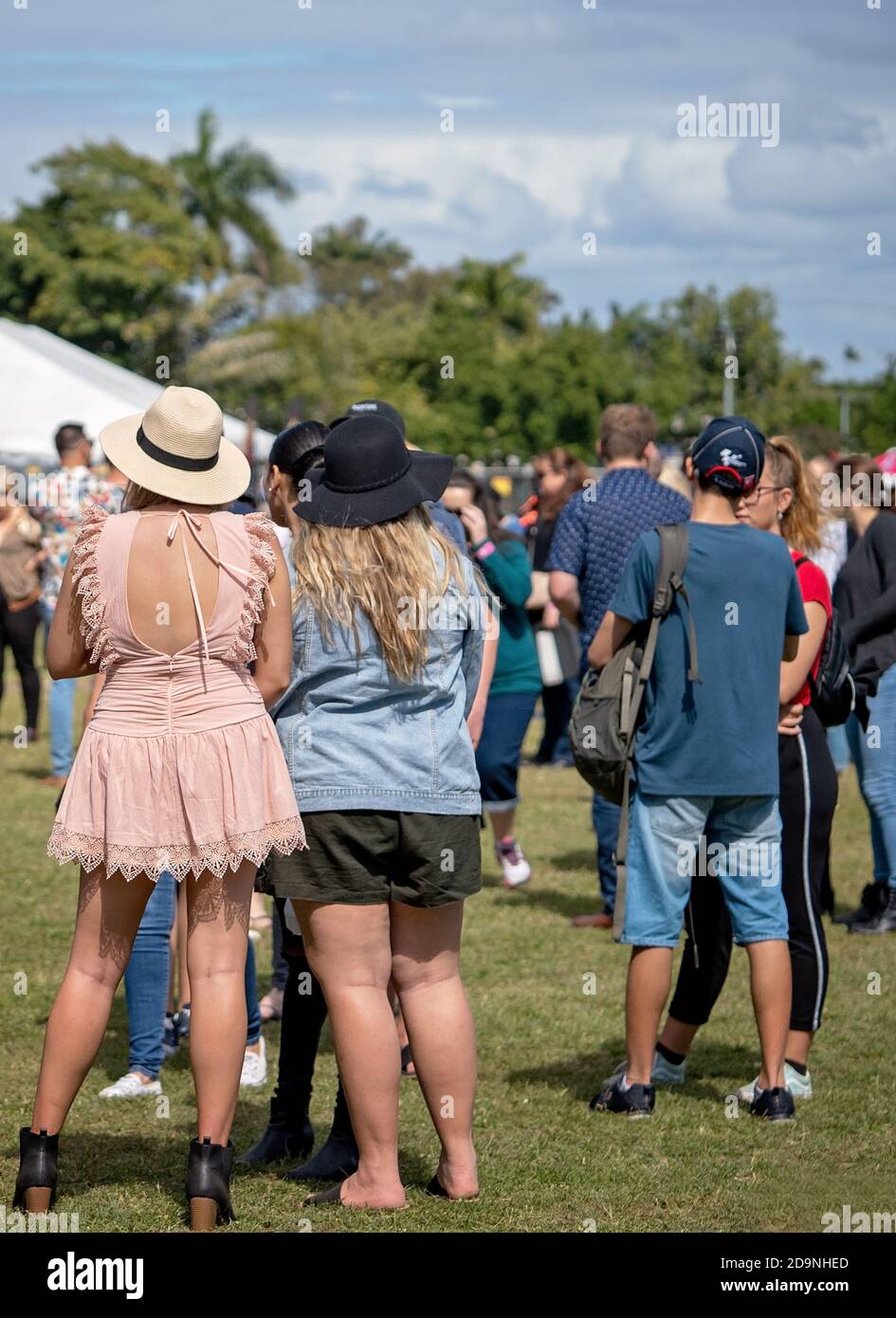 Mackay, Queensland, Australia - 20th July 2019: Crowd of people at ...