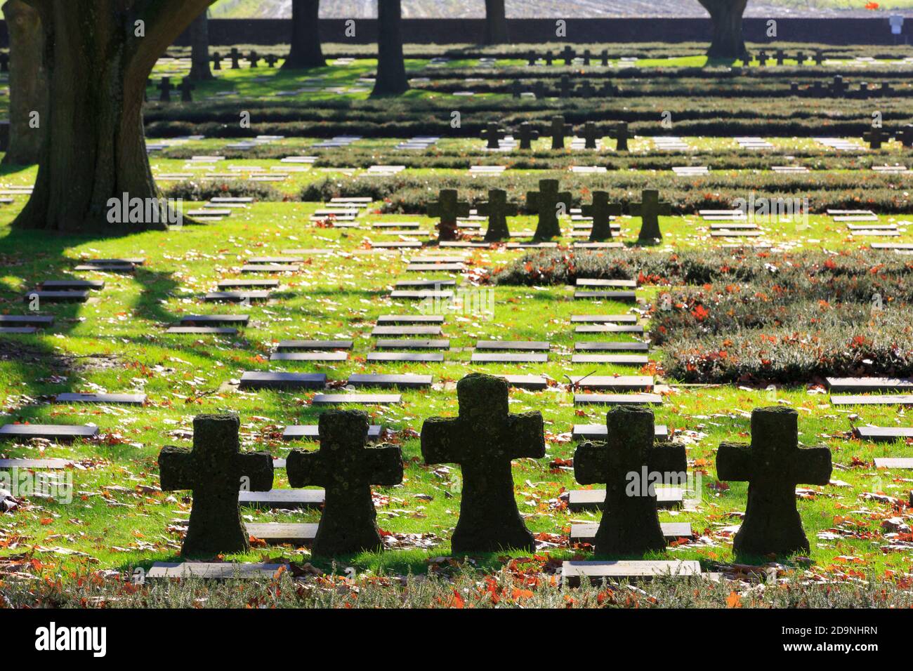 Crosses german graves hi-res stock photography and images - Alamy
