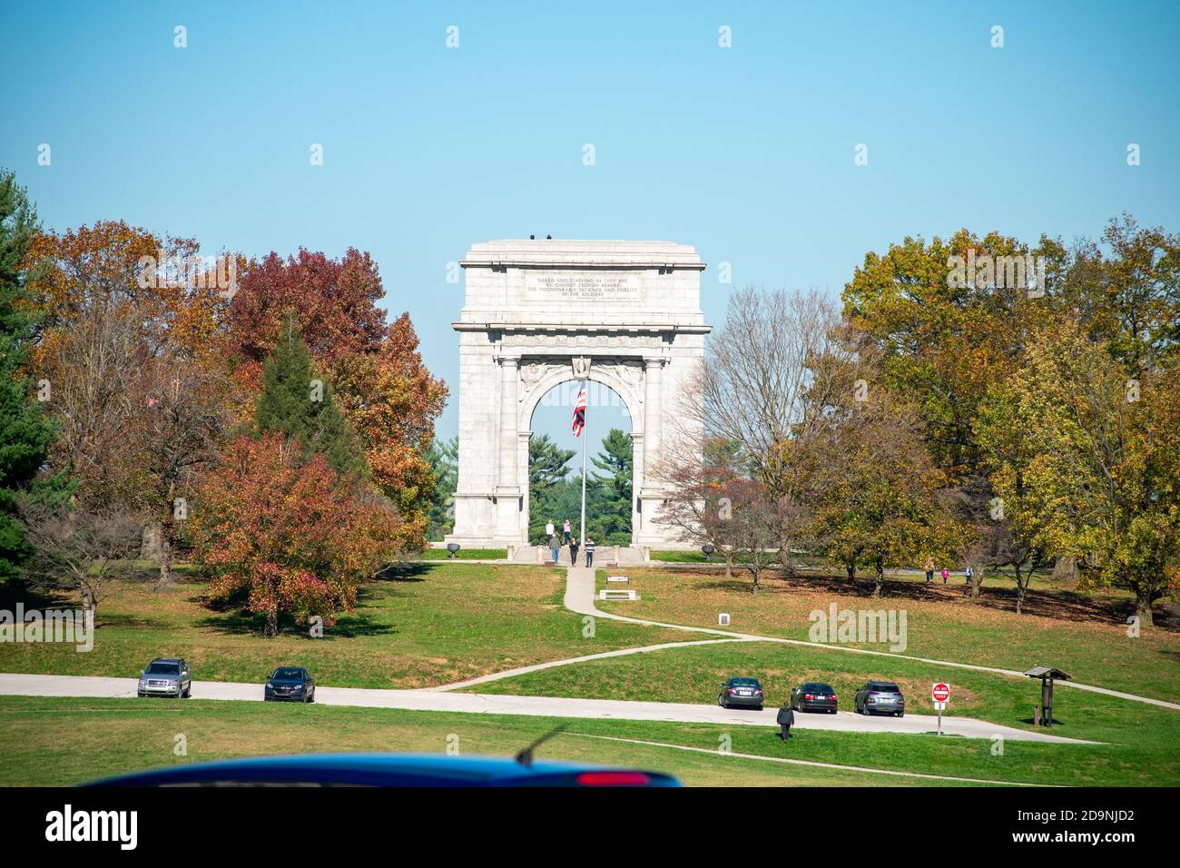 The National Memorial Arch at Valley Forge National Historical Park ...