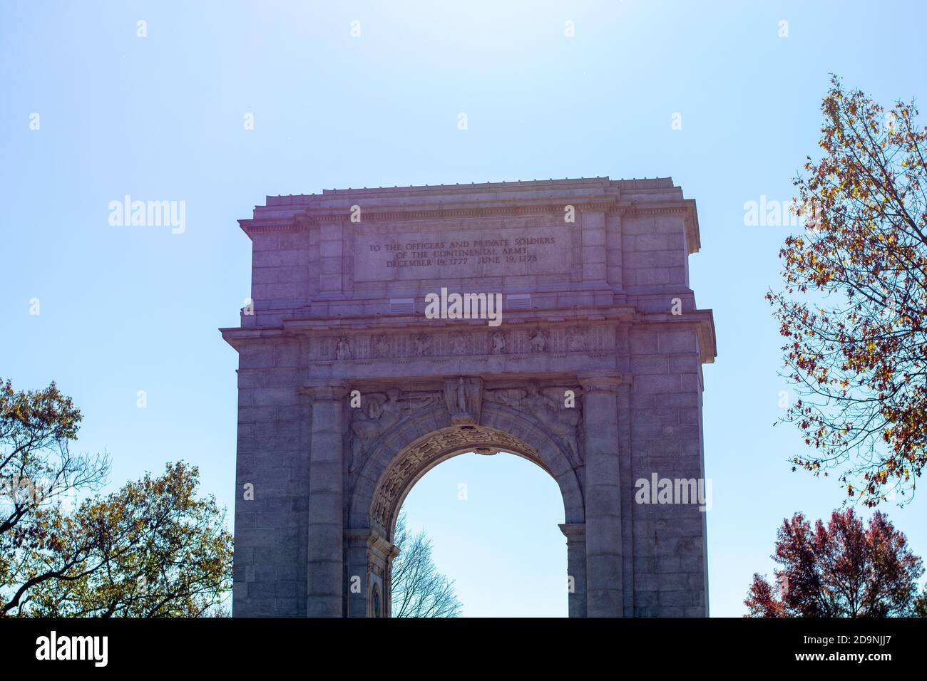 The National Memorial Arch at Valley Forge National Historical Park ...