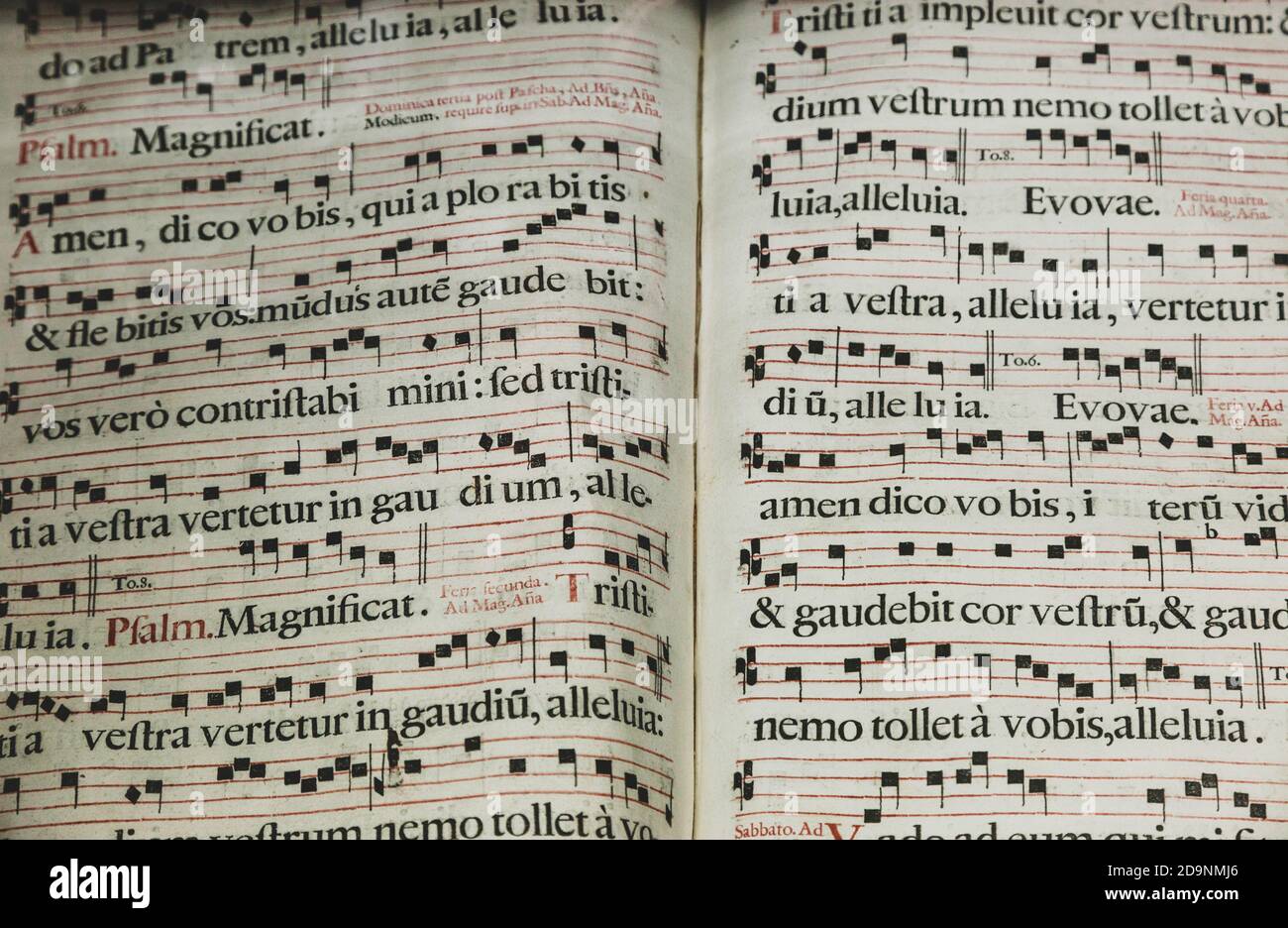 Notes, Music, Ancient, Christianity, Palermo, Sicily, Italy Stock Photo ...