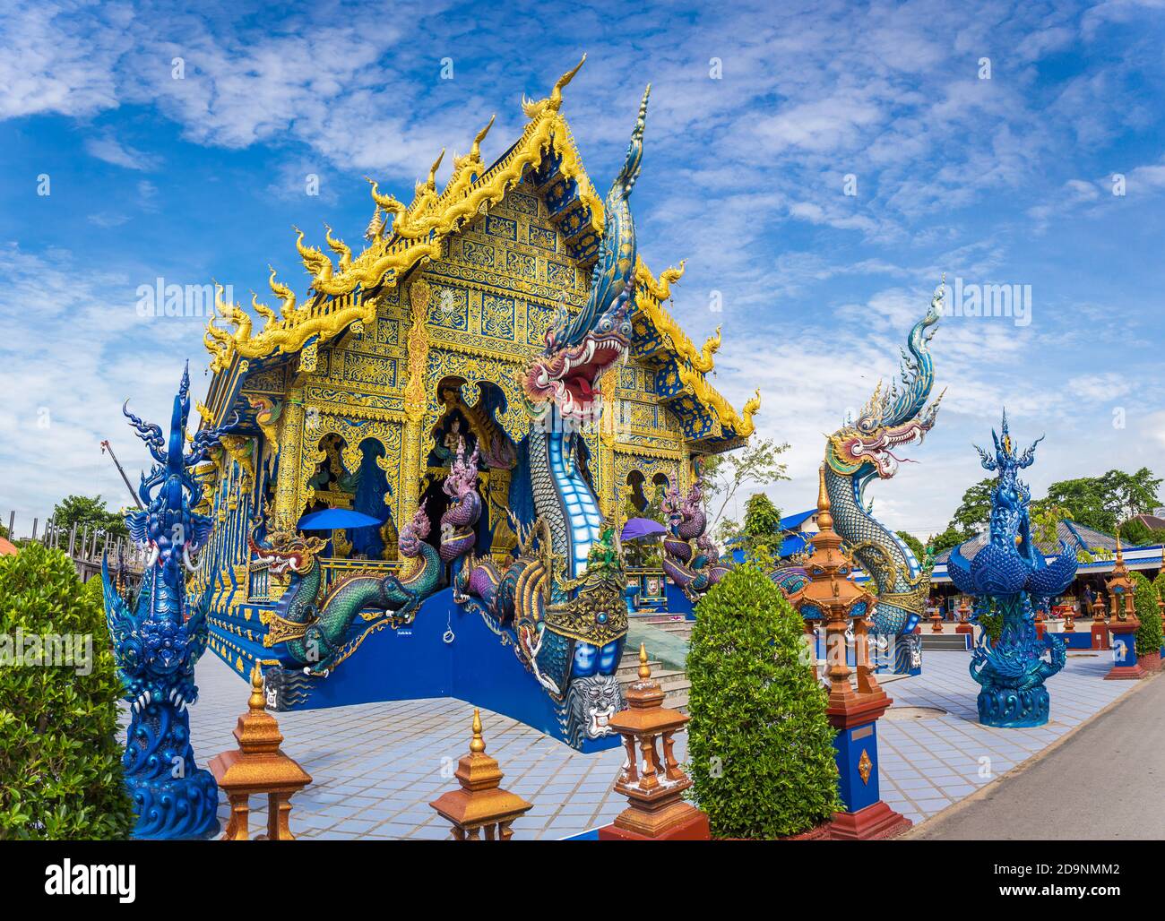 Wat Rong Seur Ten or Blue Temple is a famous temple and is a major ...