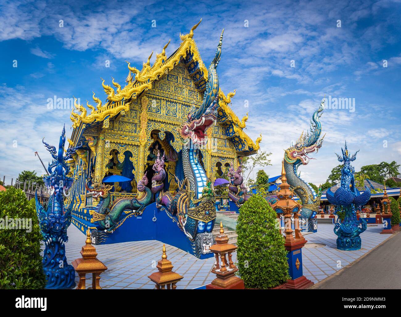 Wat Rong Seur Ten or Blue Temple is a famous temple and is a major ...