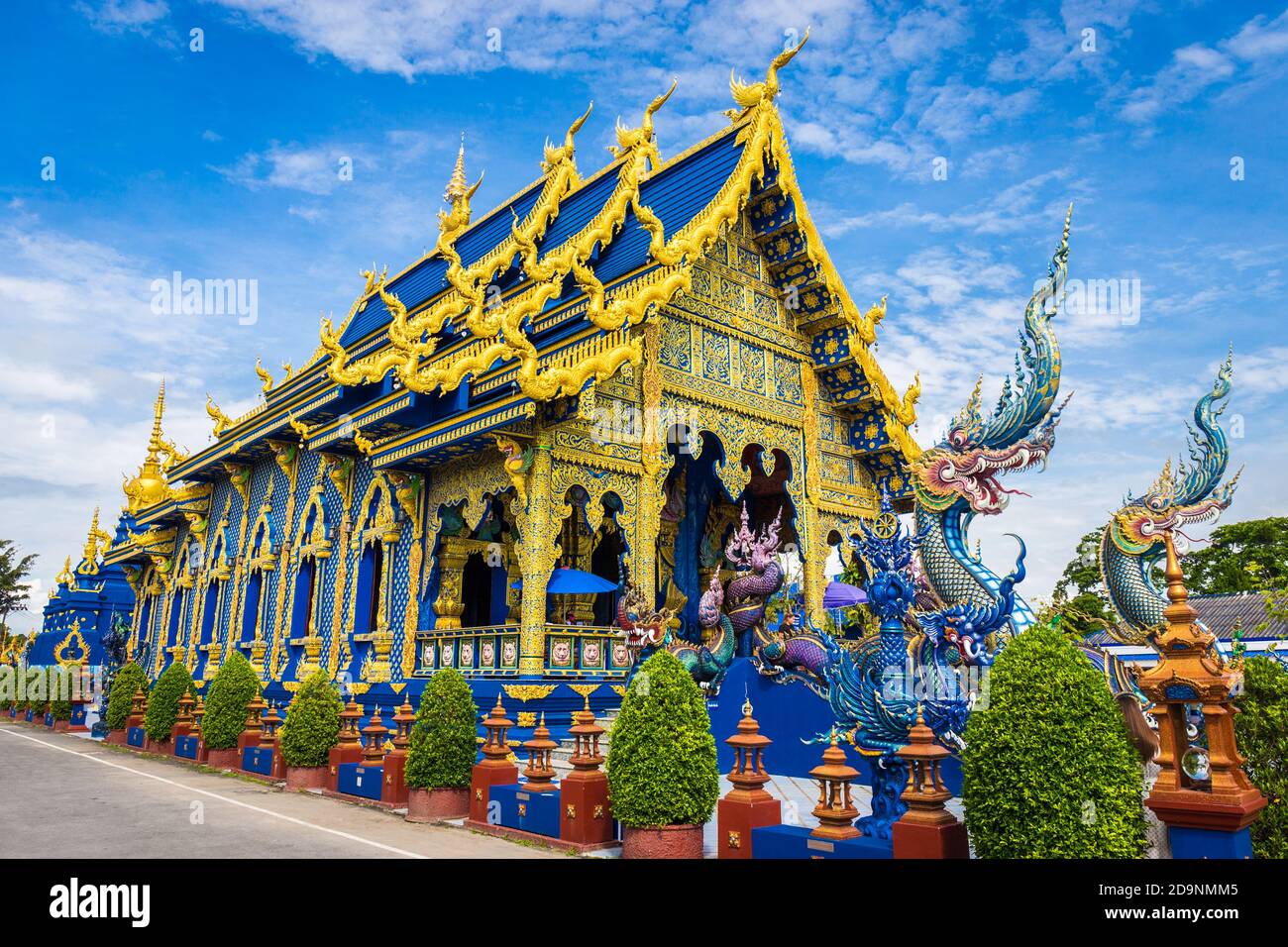 Wat Rong Seur Ten or Blue Temple is a famous temple and is a major ...