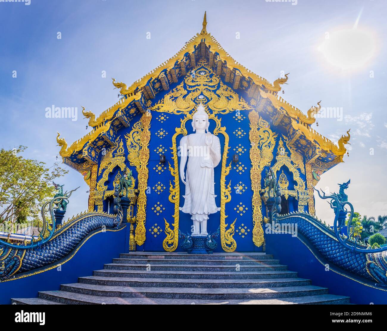 Wat Rong Seur Ten or Blue Temple is a famous temple and is a major ...