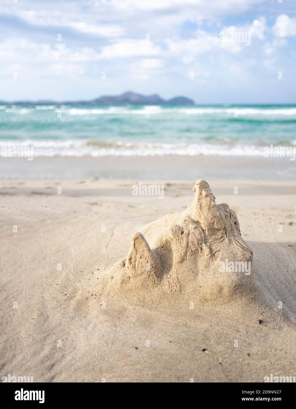 Destroyed sand castle hi-res stock photography and images - Alamy
